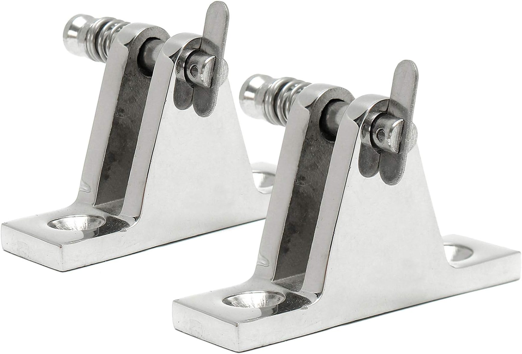 Amazon.com: NRC&XRC2 PCS Marine Boat Deck Hinge Mount Bimini Top ...