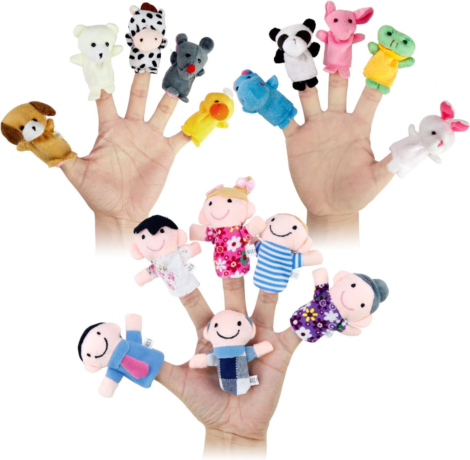Amazon.com : Disney Mickey Mouse & Friends Finger Puppets - Party ...