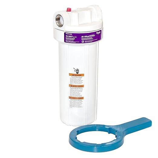Amazon.com: Whirlpool 10" x 2.5" Whole House Water Filter Housing, WHKF ...