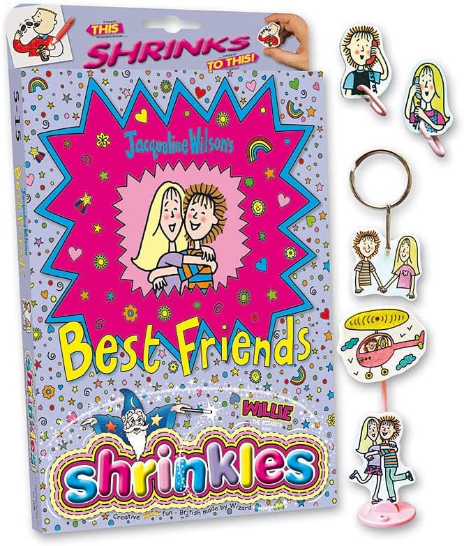 23 Best Friends Embellishments Shrinkles Shrinkie Shrink Art Bumper Box ...