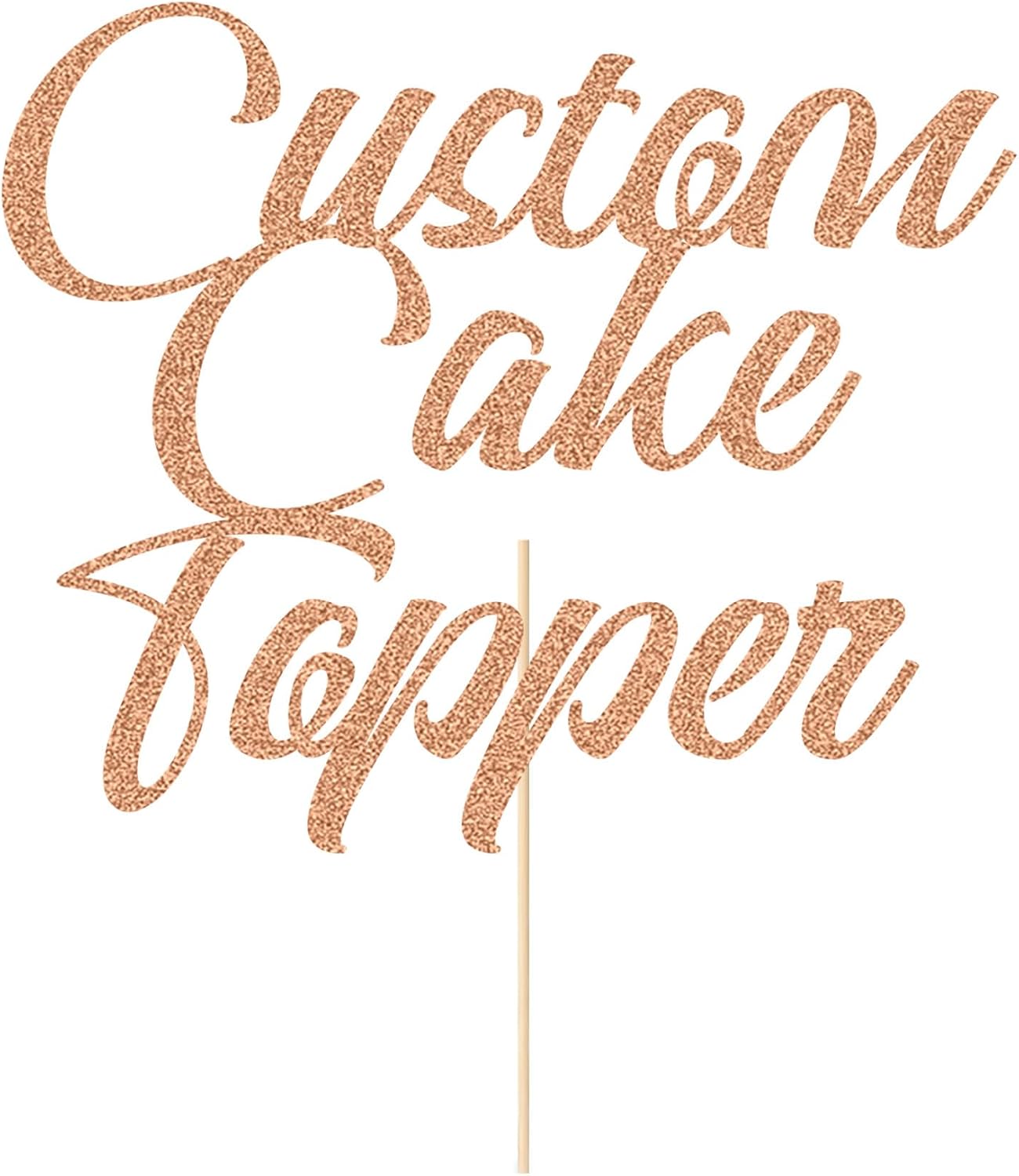 Amazon.com: Personalized Cake Toppers Custom Wedding Cake Toppers Cake ...