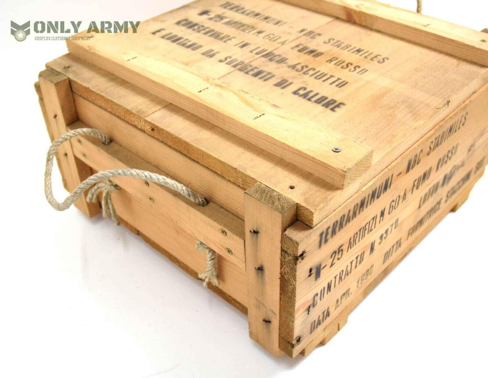 Surplus Wooden Crates Czech Army Wooden Ammo Box Storage Chest Crate