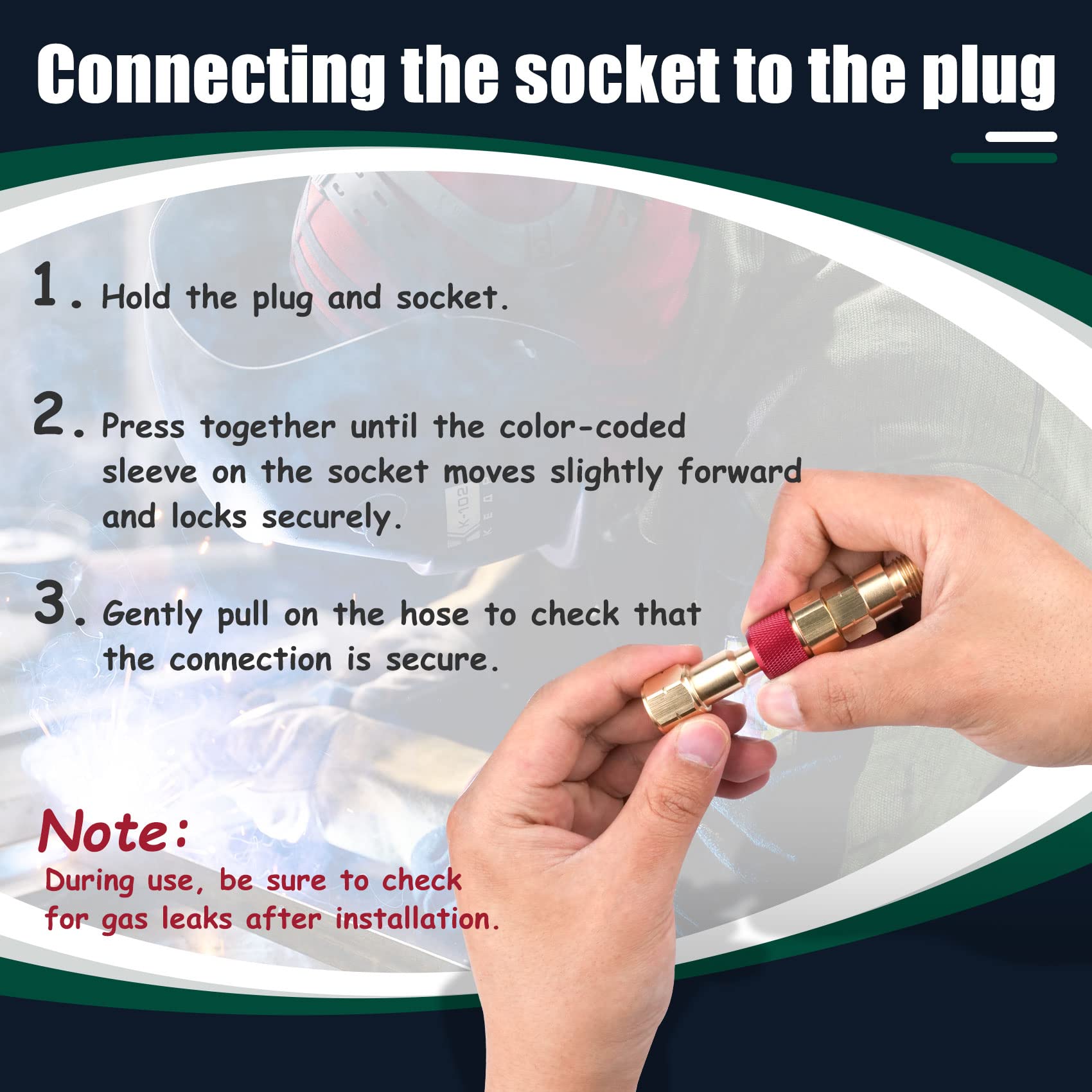 Snapklik.com : Upgraded QDB10 Torch To Hose Quick Connect Set