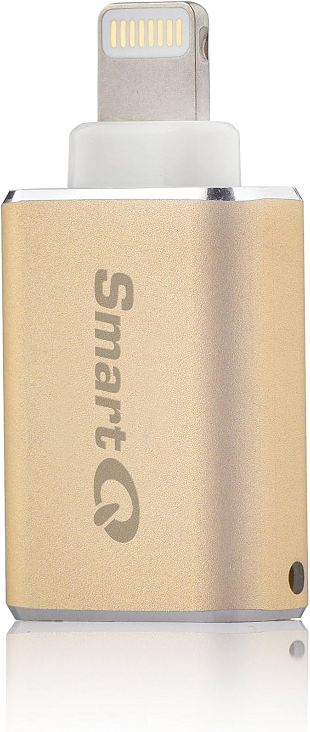 SmartQ C620 MFI Lightning MicroSD Card Reader Connector for Easy File ...