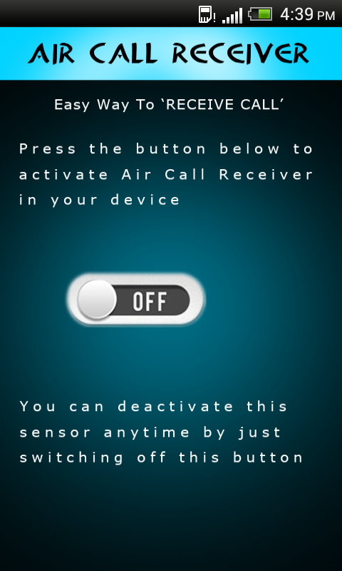Aplicación Air Call Receiver App en Amazon Appstore