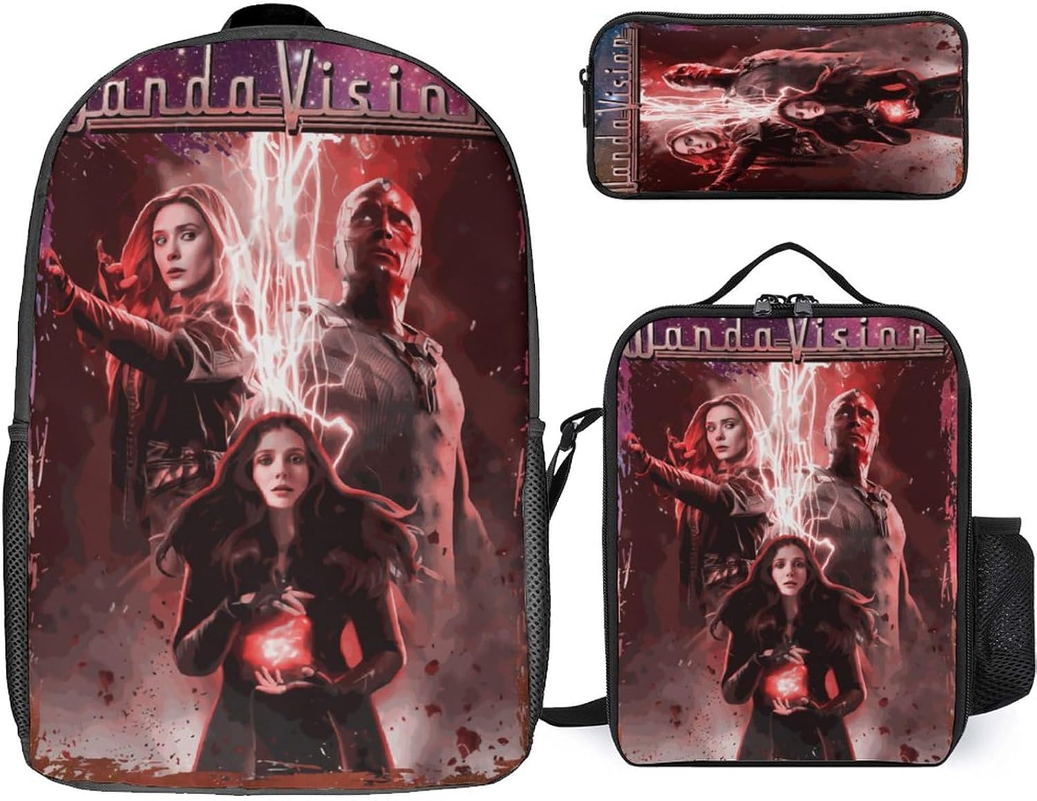 Amazon.com: oqatdsn S.carlet Witch Backpack Teen Boys And Girls with ...