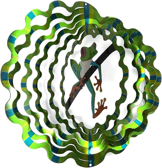 Amazon.com: WorldaWhirl Whirligig 3D Wind Spinner Hand Painted ...