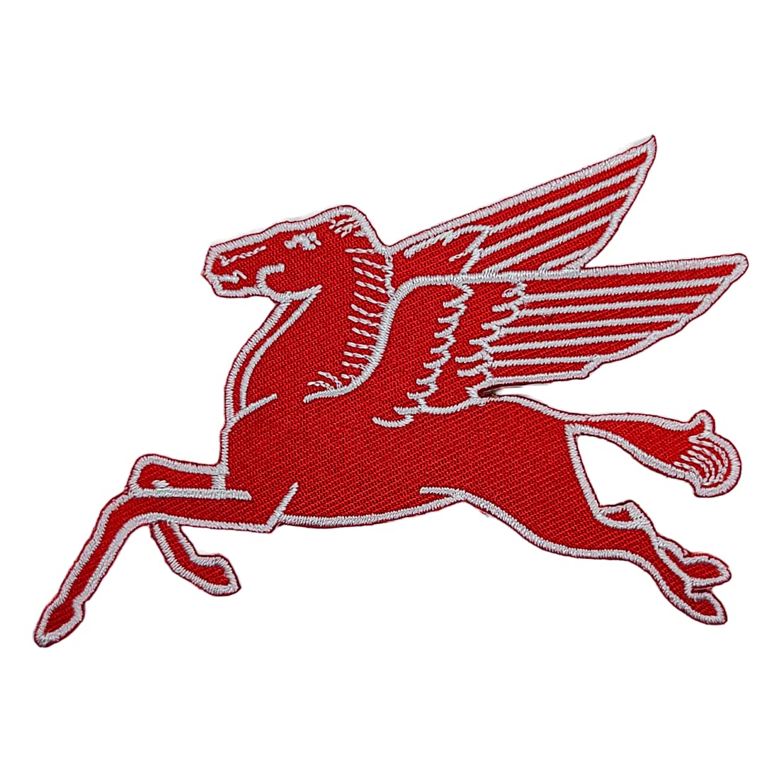 Amazon.com: Mobil 1 Flying Pegasus Embroidered Patch - 4 X 3 Inch Iron ...