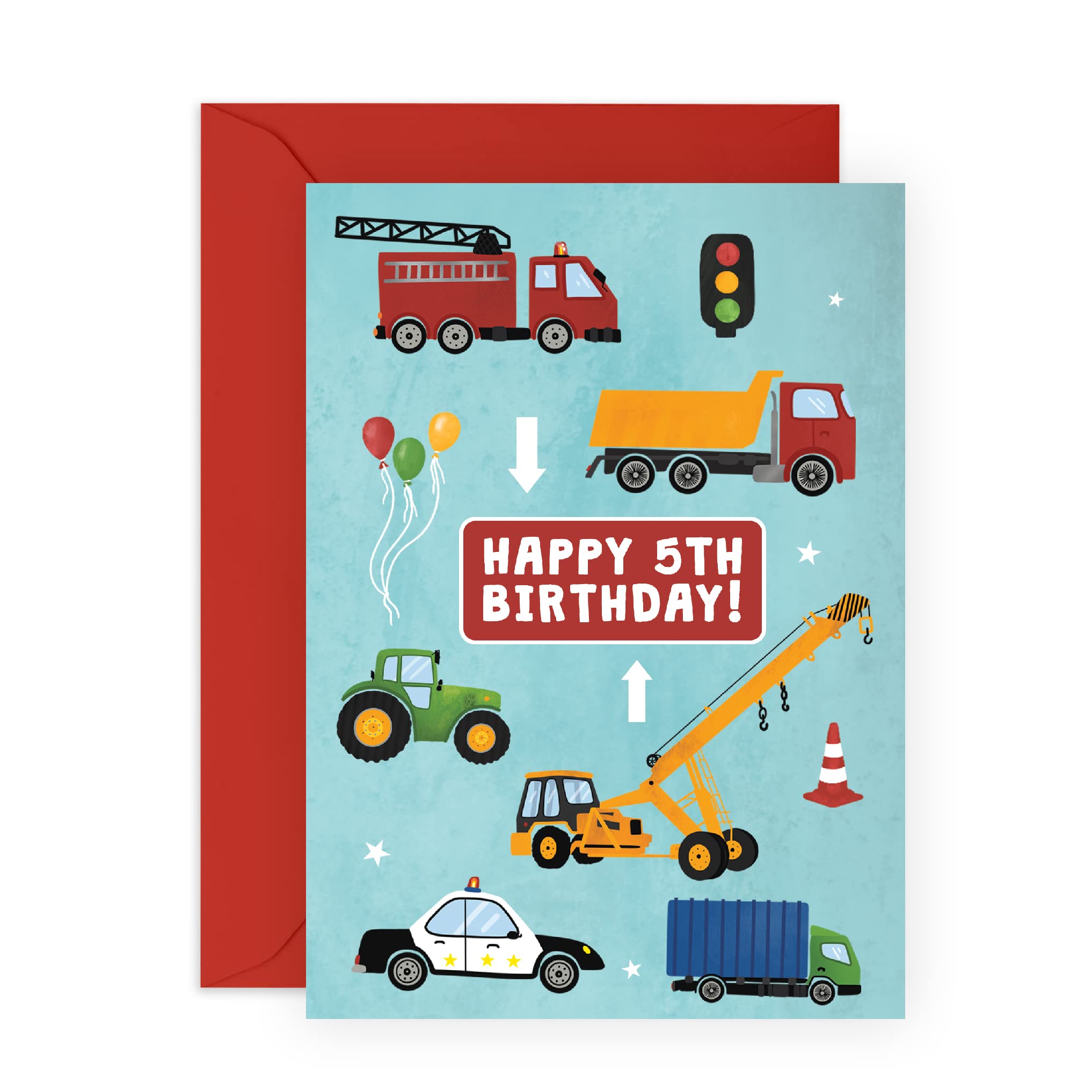 Happy 5th Birthday Card