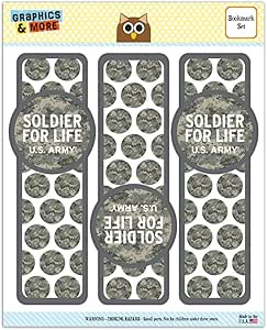 Amazon.com : U.S. Army Soldier for Life Set of 3 Glossy Laminated ...