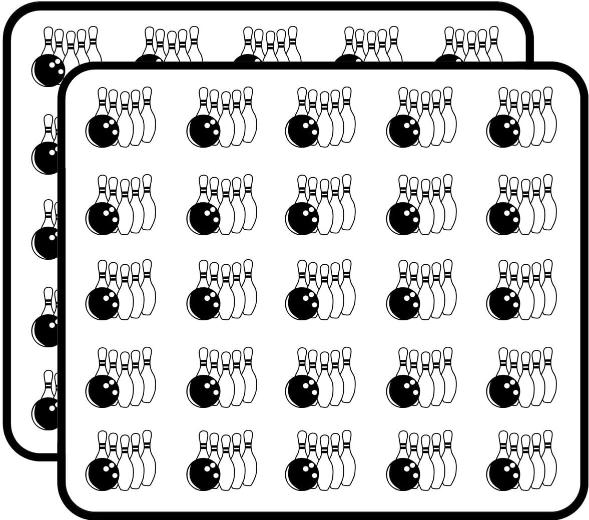 Amazon.com: Bowling Stickers (8 Pack) - Perfect Gifts for Men & Women ...