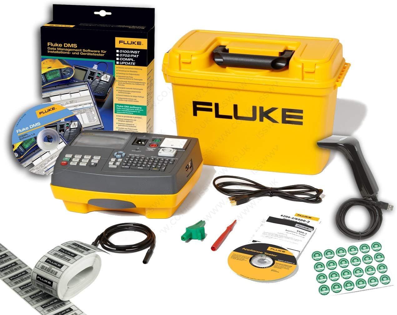 Fluke - 6500-2 UK Portable Appliance Tester Kit: Buy Online at Best ...
