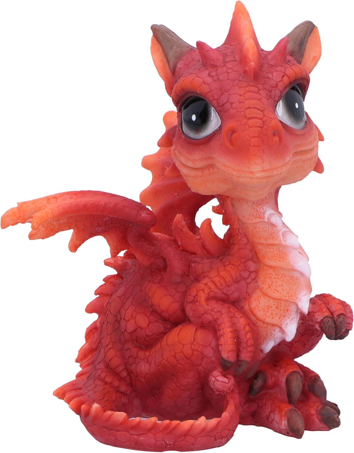 Nemesis Now Fire Dragonling Figurine 12cm, Resin, Red, Baby Dragon ...