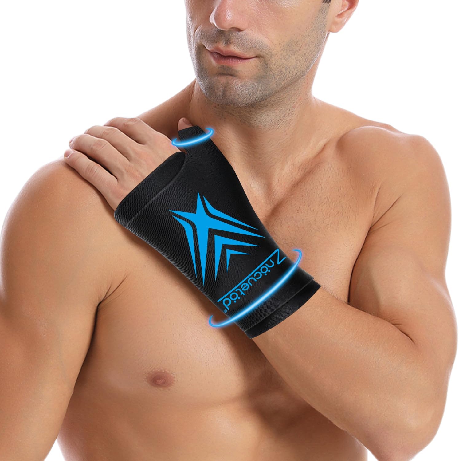 Amazon.com: Wrist Ice Pack Wrap for Pain Relief, Reusable Wrist Brace ...
