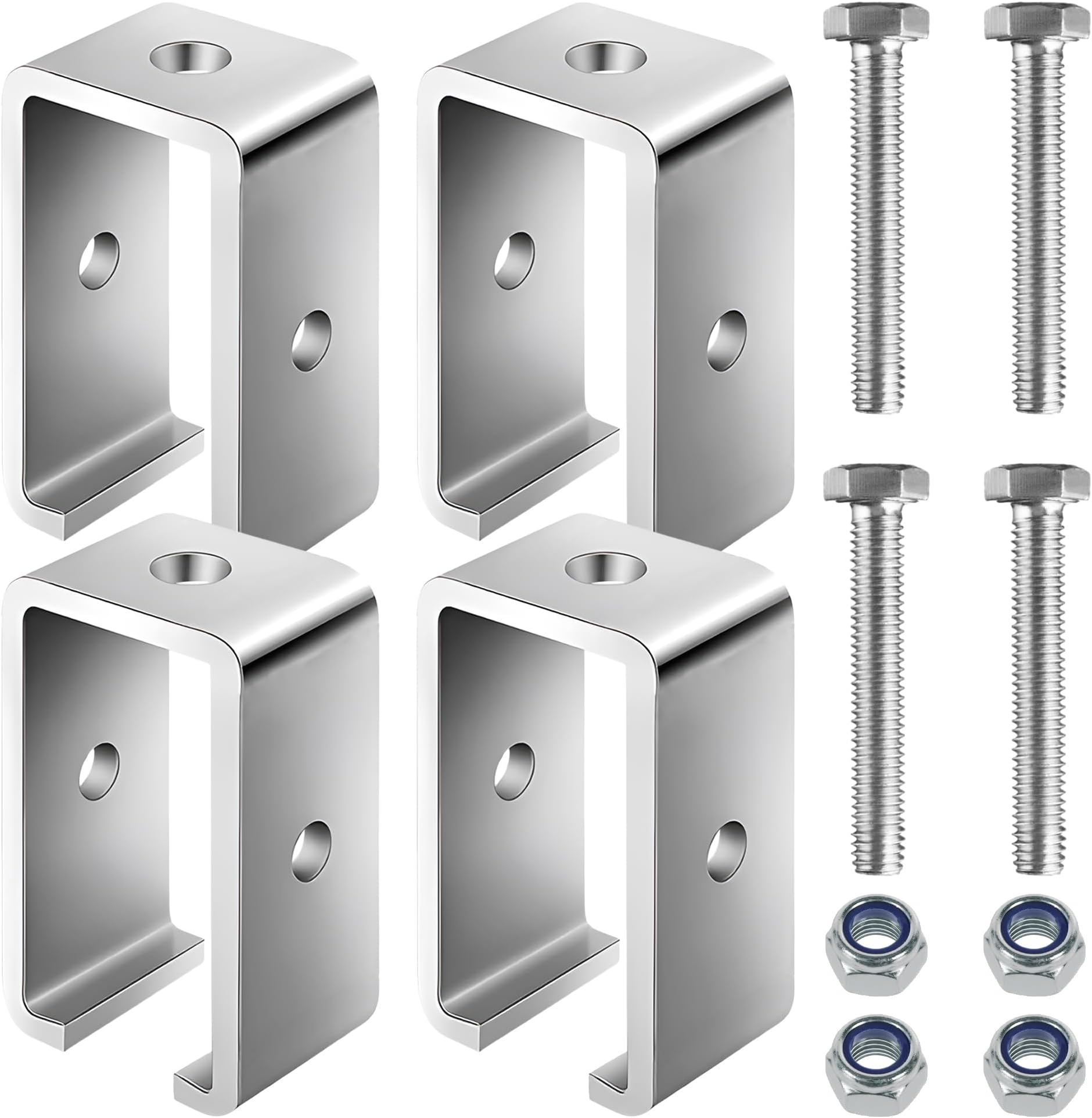 Amazon.com: 10 Pack Strut Channel Trolley Track Hanger Bracket for ...