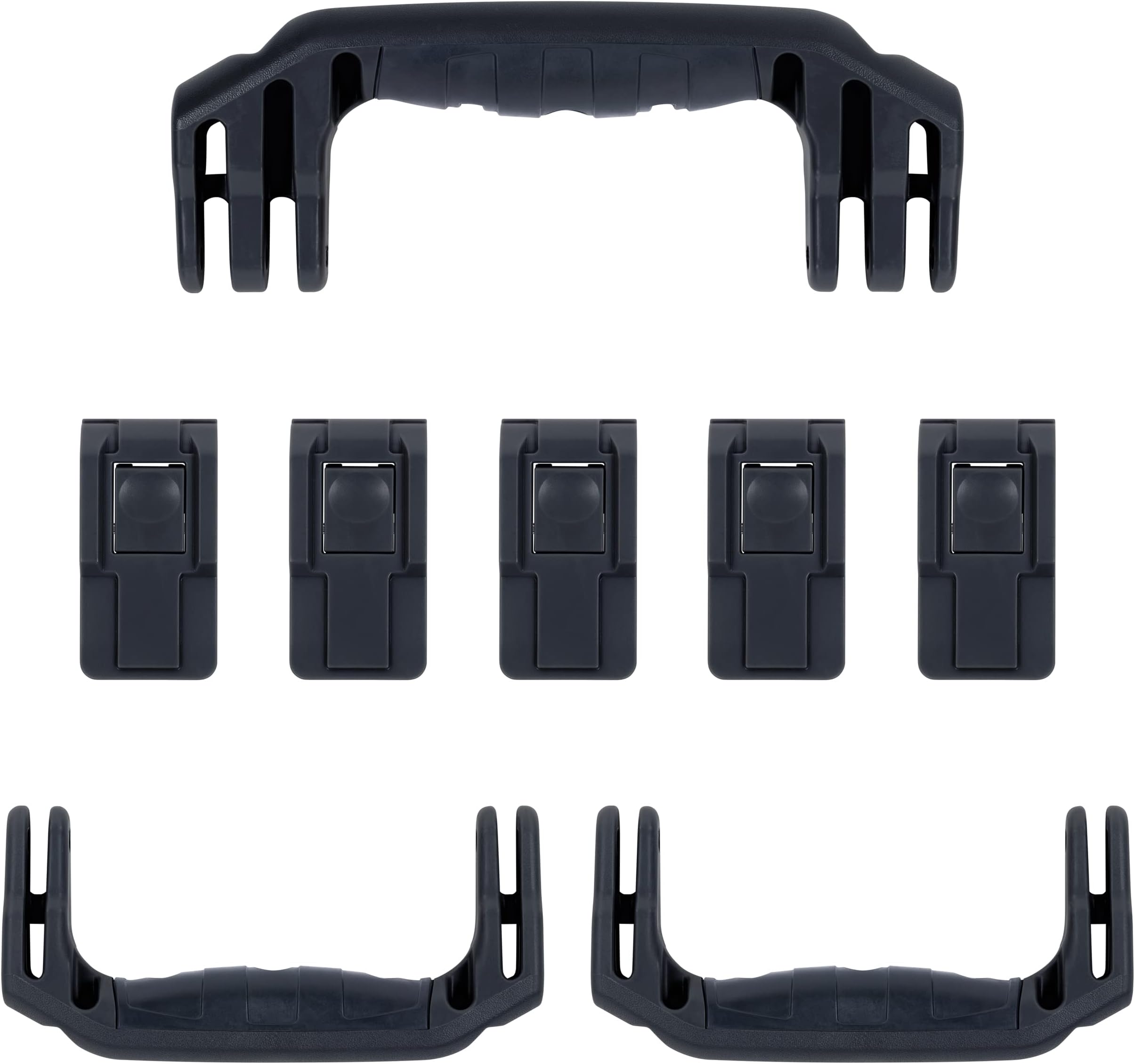 Amazon.com : 2 Pelican Black Replacement Push Button Medium Air Case ...