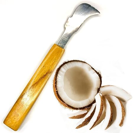 Buy ANNAM Traditions Coconut Splitter/Peeler/Scraper Knife with Premium ...