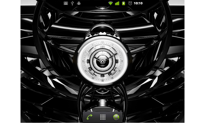 Hollywood Beautiful Clock Widget Theme for Android - App on Amazon Appstore