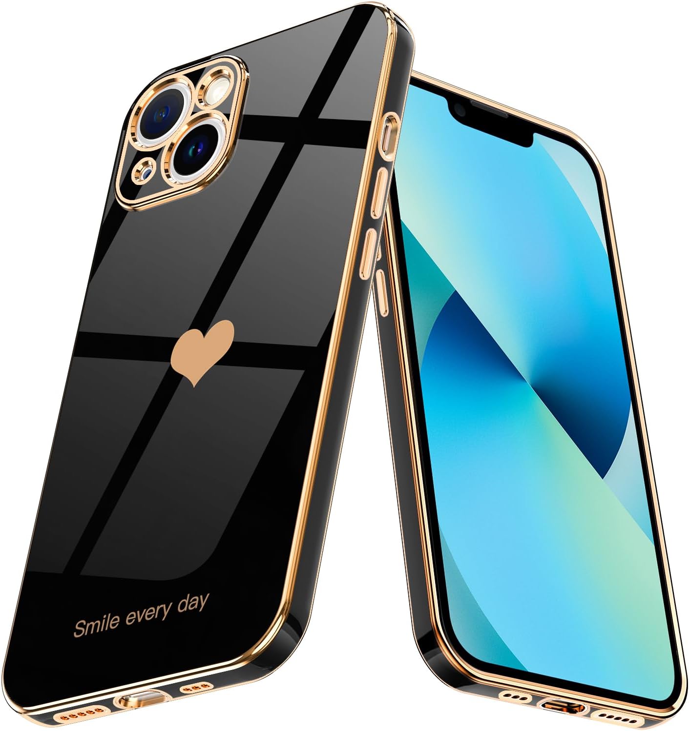 Amazon.com: Teageo for iPhone 13 mini Case for Women Girl Cute Love ...