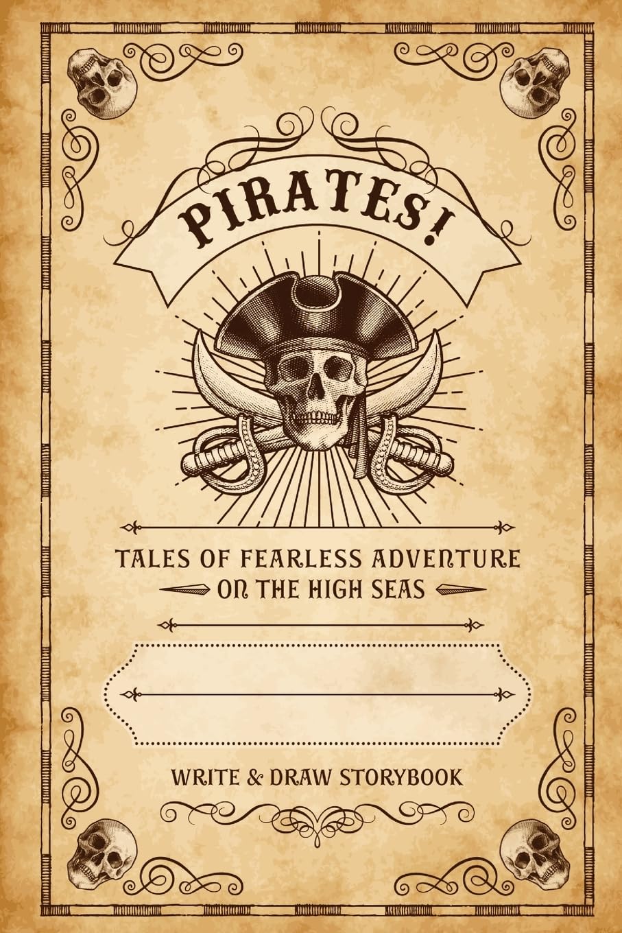 Pirates!: Write & Draw Storybook: Press, Ted E. Bear: 9781541330245 ...