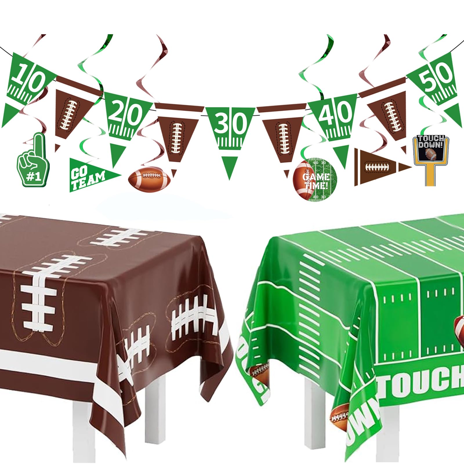 Snapklik.com : Football Party Decorations Supplies-Super Bowl Football ...