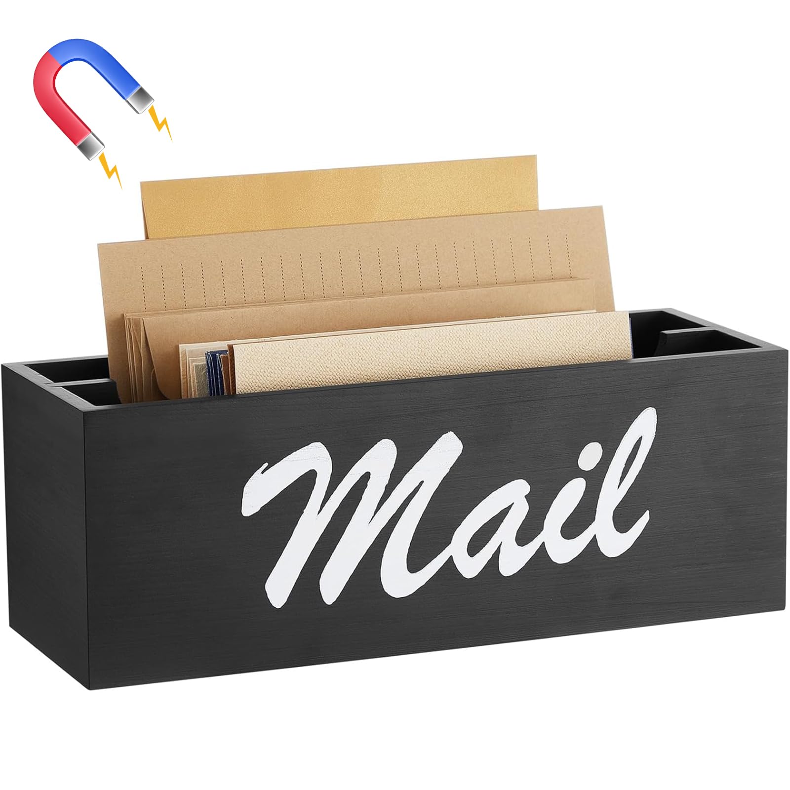 Snapklik.com : Colingmill Magnetic Mail Organizer Farmhouse Rustic Mail ...