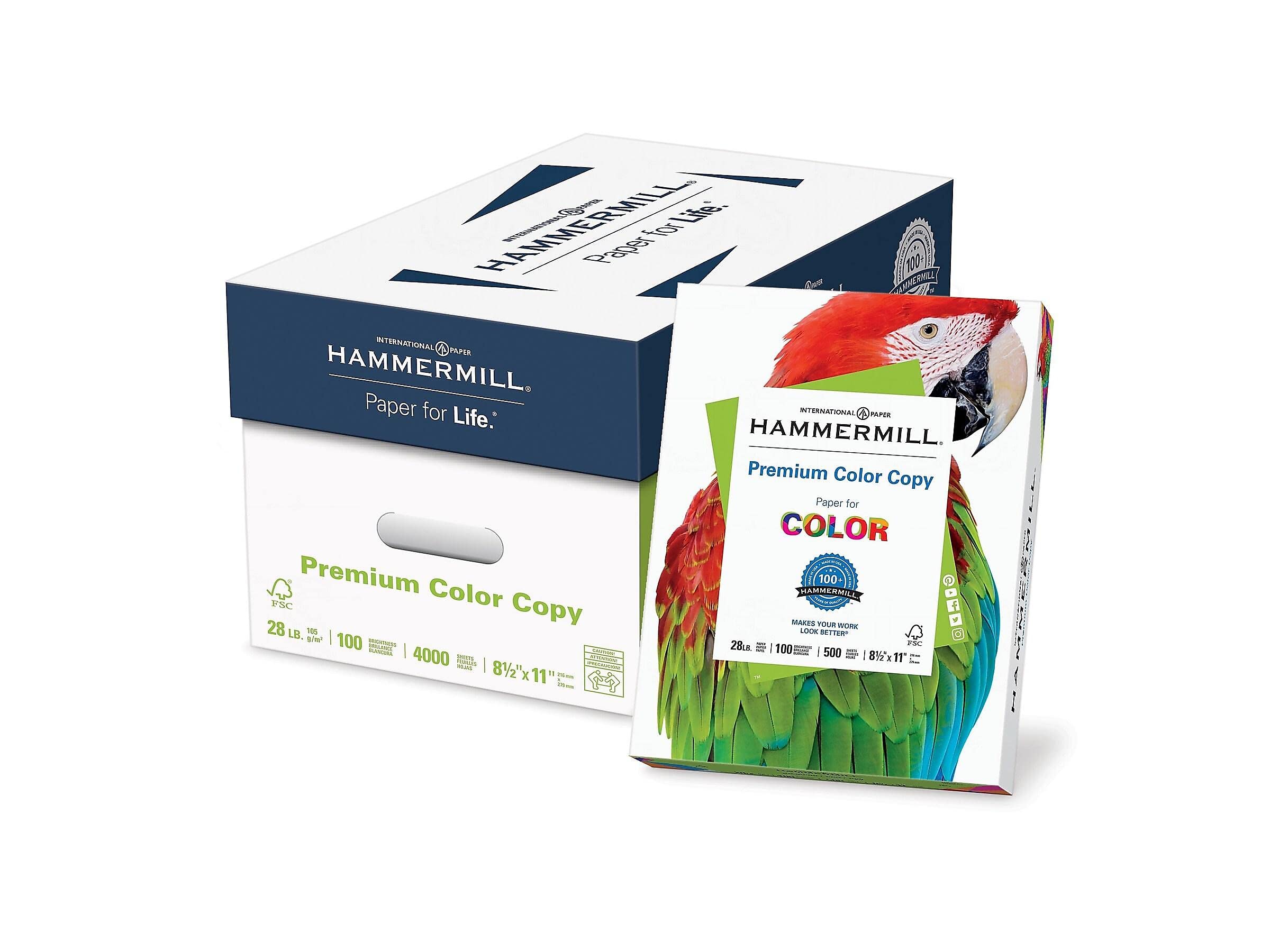 Amazon.com : Hammermill Premium 8.5 x 11 Color Copy Paper ...