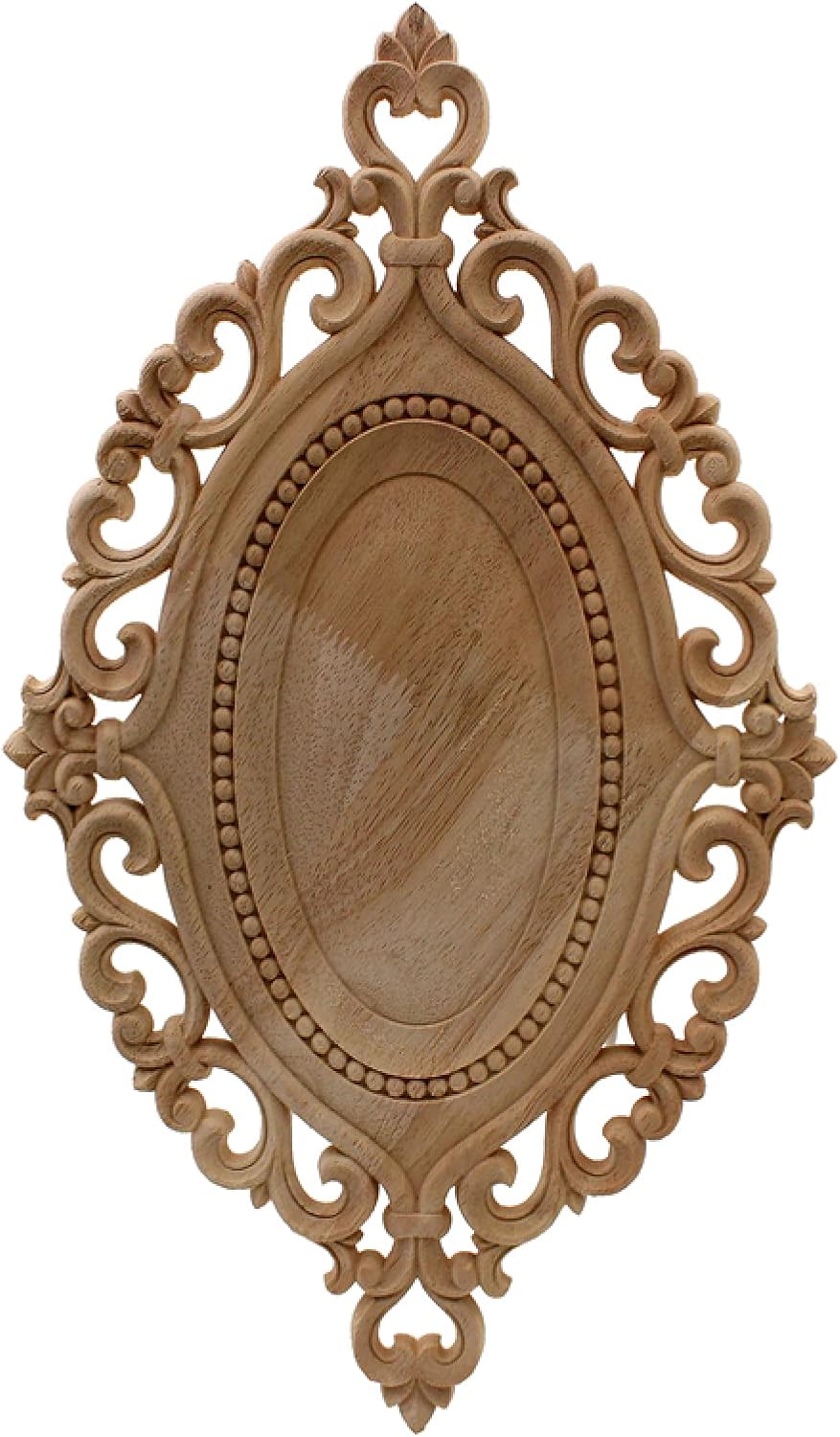 Amazon.com: Unpainted Wood Decal Vintage Wood Carved Decal Corner Onlay ...
