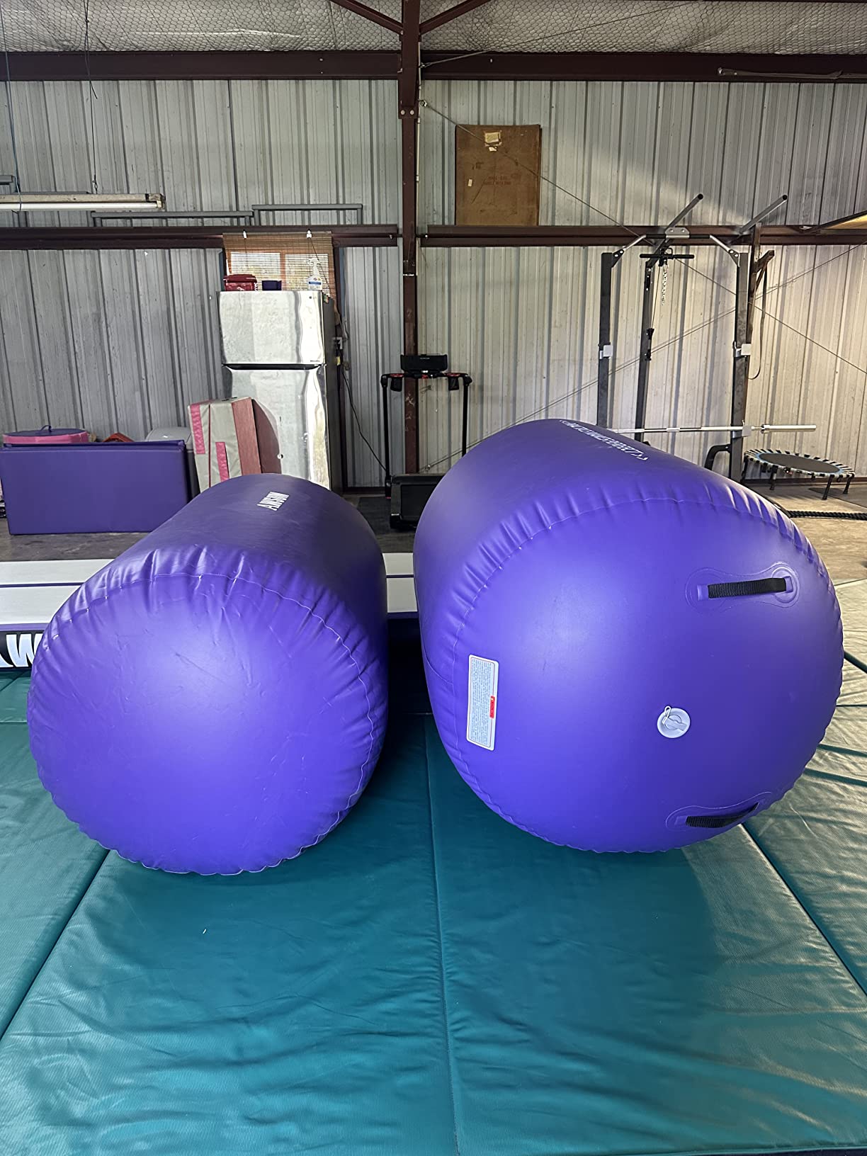 $12/mo - Finance AWSUM Gymnastics Air Roller Tumbling Barrel Back ...