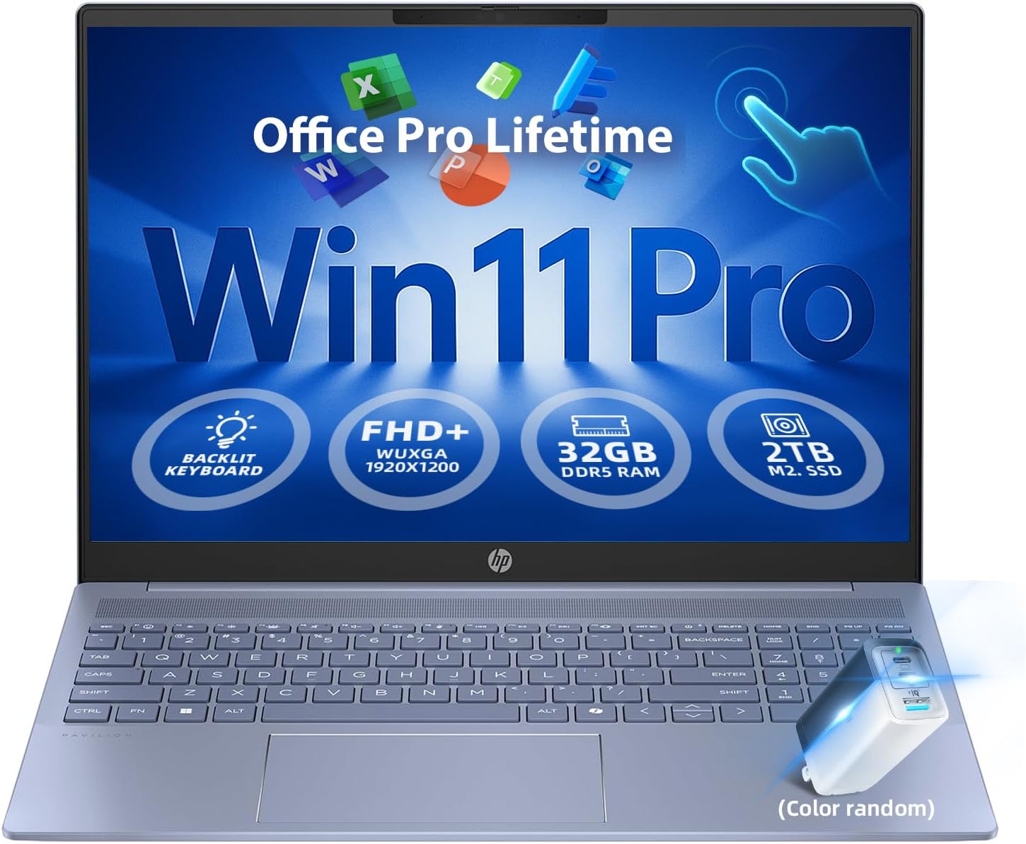 Amazon.com: HP Pavilion 16 Touchscreen Laptop – Intel Core 7 150U ...