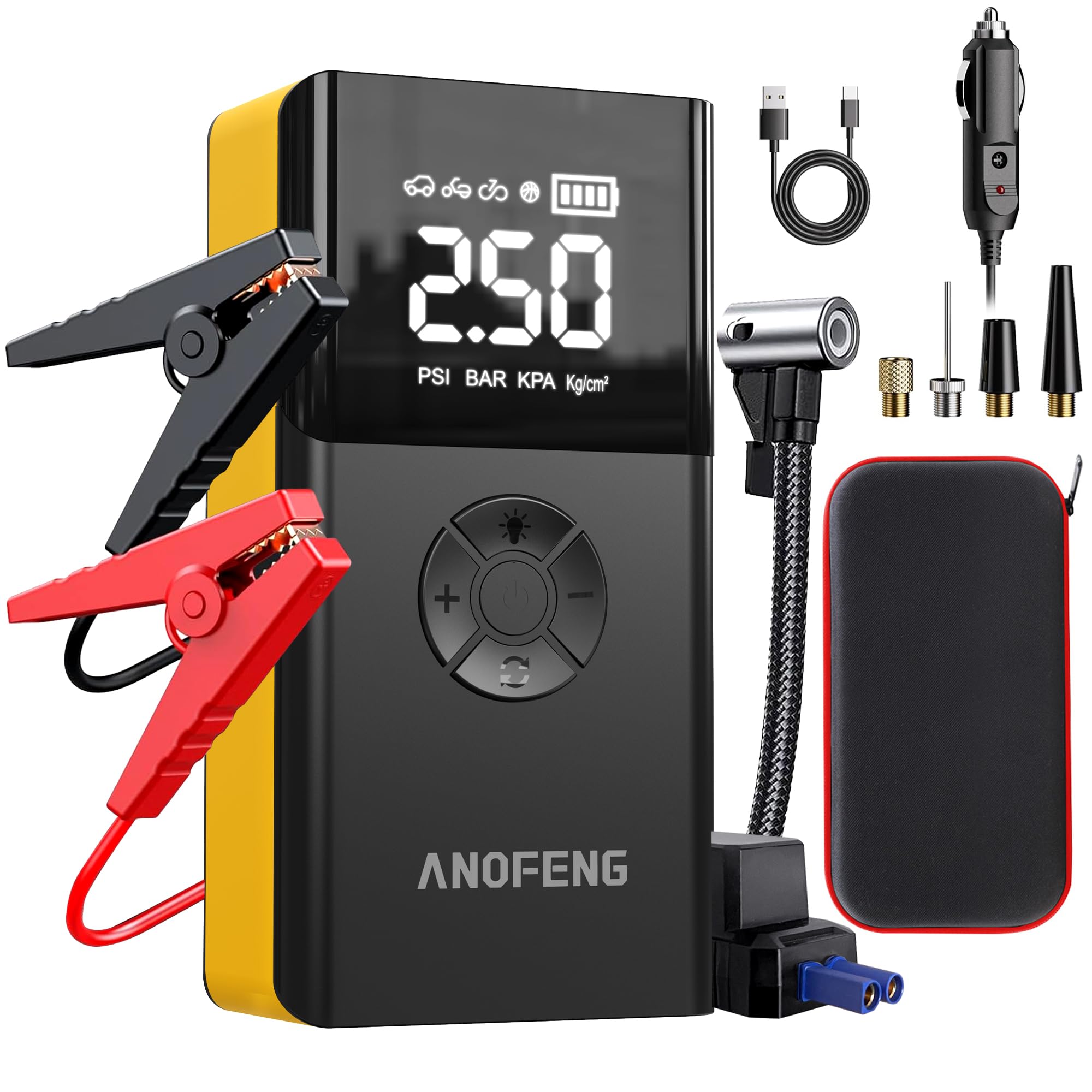 Best 4-in-1 Jump Starter & Air Compressor Review Guide