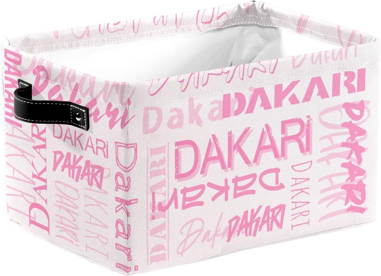 Amazon.com: ZAACUSTOM Personalized Storage Bins with Name Custom Kids ...