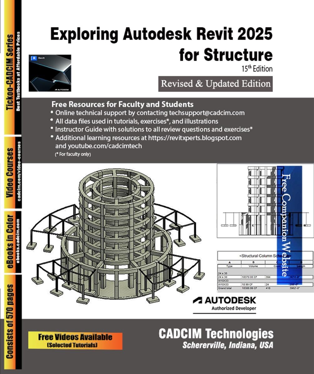 Exploring Autodesk Revit 2025 for Structure, 15th Edition eBook ...