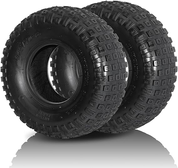 Amazon.com: Motorhot 2pcs 145/70-6 ATV SPORT Tires 145/70/6 Go-Kart Tires 6-PLY Tubeless ...