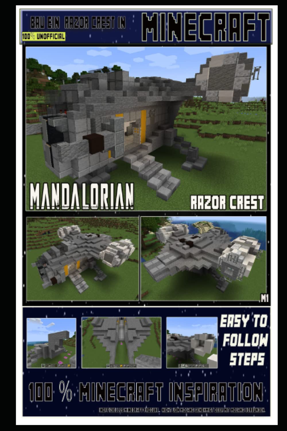 Buy Bau ein Mandalorian Razor Crest in Minecraft: Wie baut man einen ...