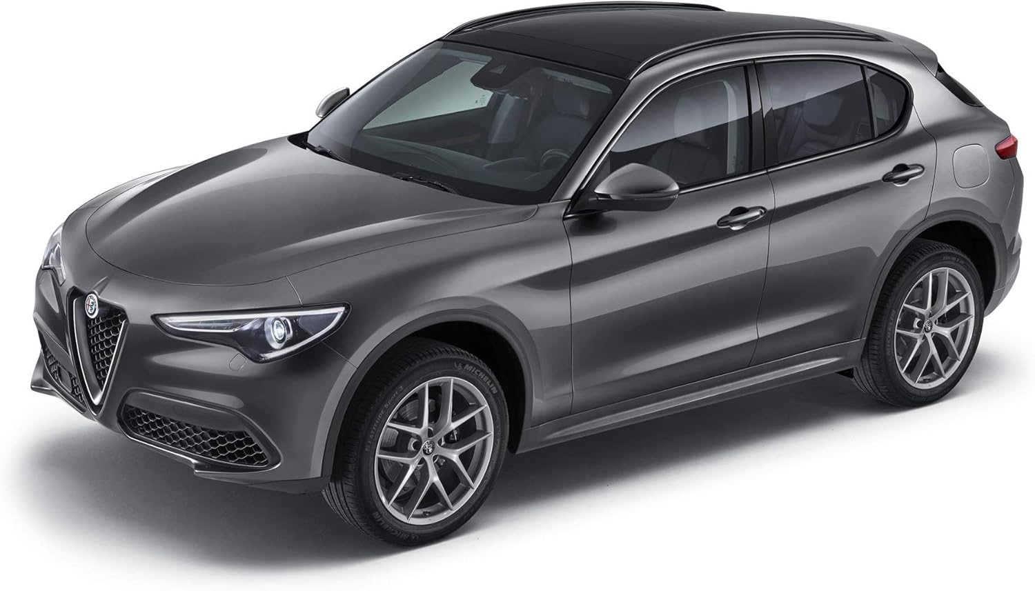 Alfa Romeo Stelvio Long-Stangen, schwarz, glänzend, Original 50903617 ...