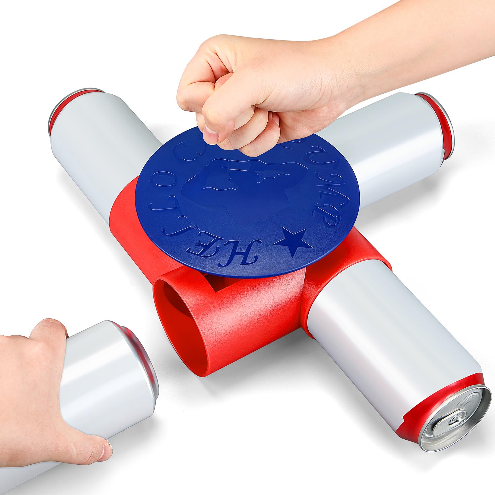 Amazon.com: Teenyyou Beer Shotgunning Tool 4 Can Shot Gun Drinking Tool ...