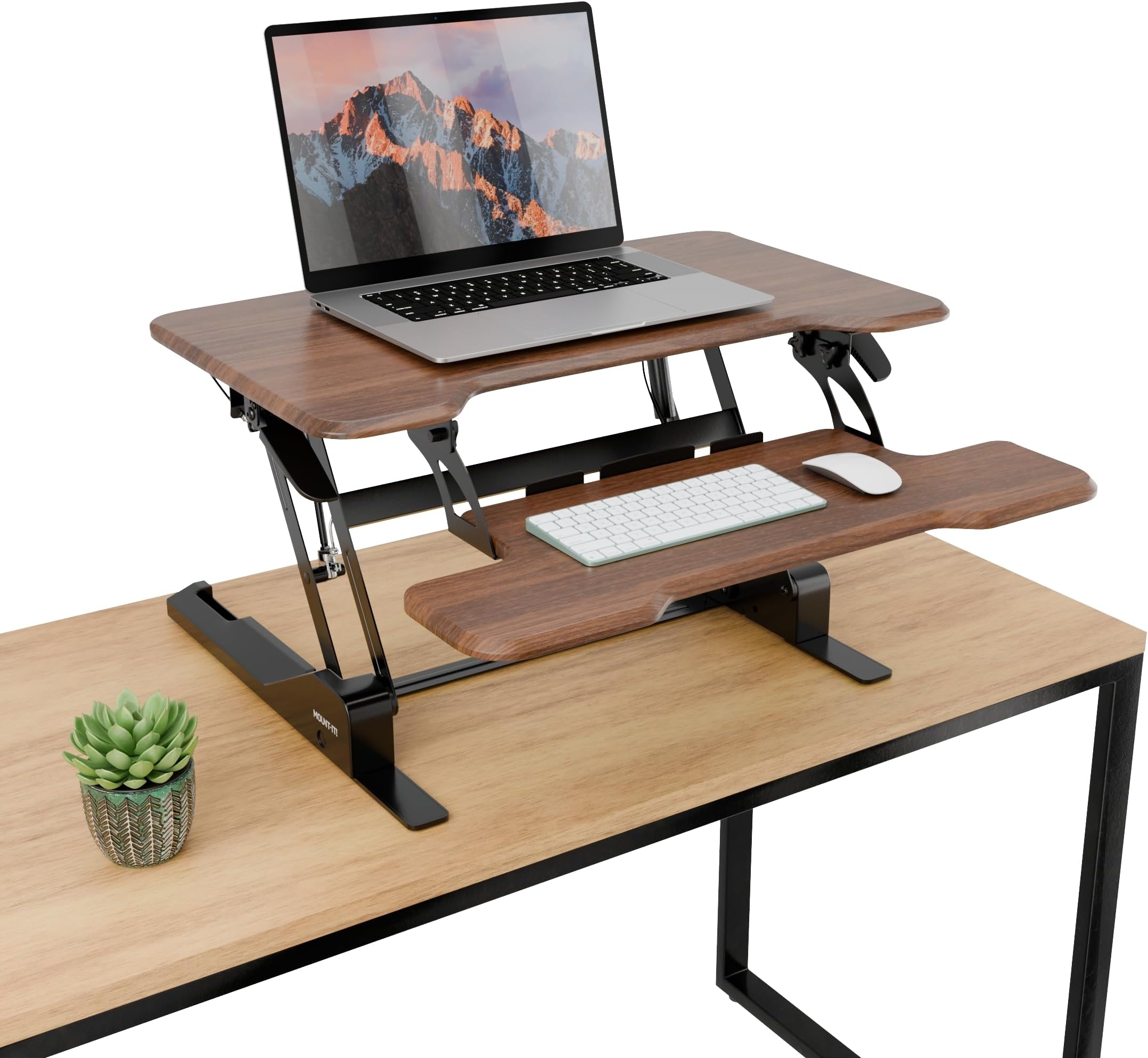 Amazon.com: Lorell Sit-to-Stand Electric Desk Multipurpose Desktop ...