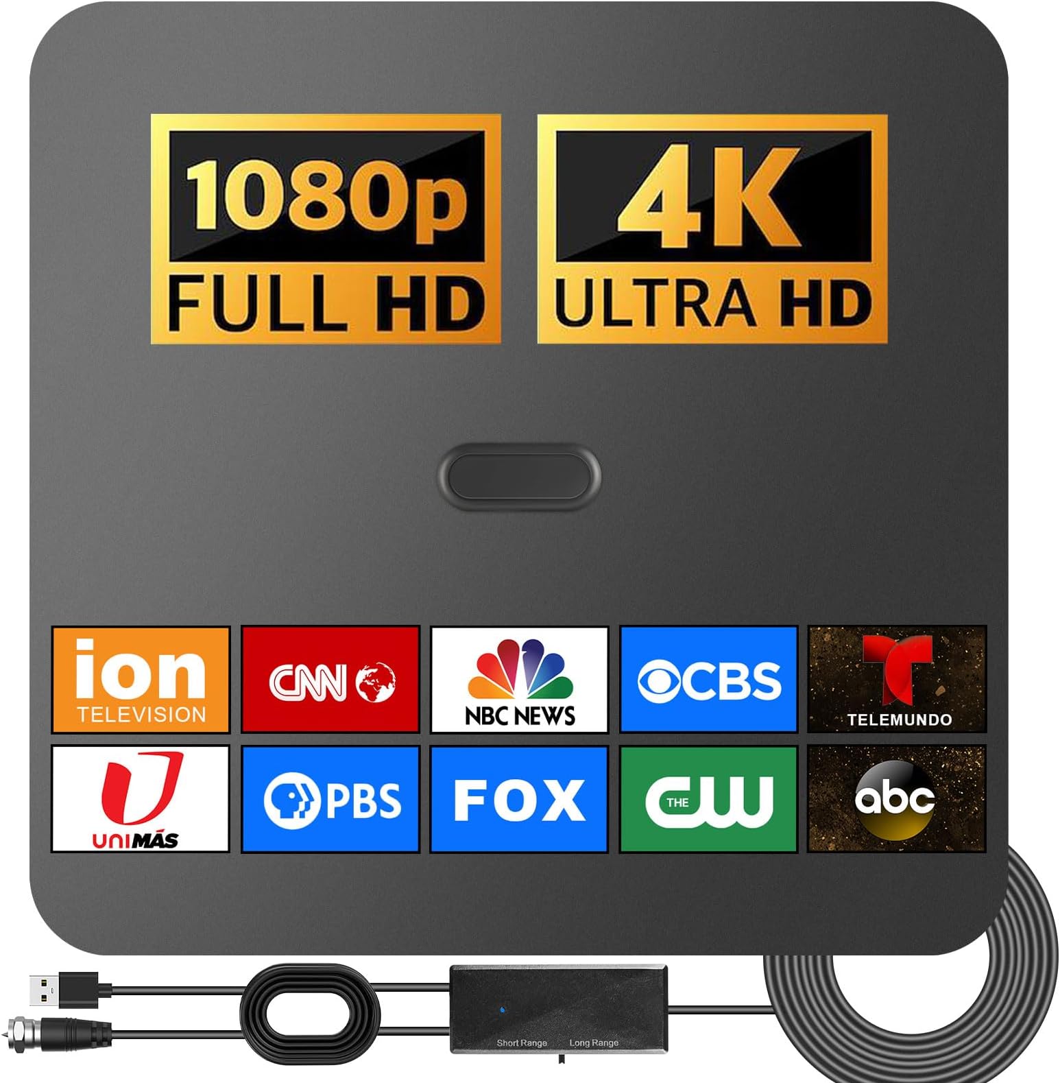 Amazon.com: TV Antenna, TV Antenna Indoor for TV - Amplified HDTV ...