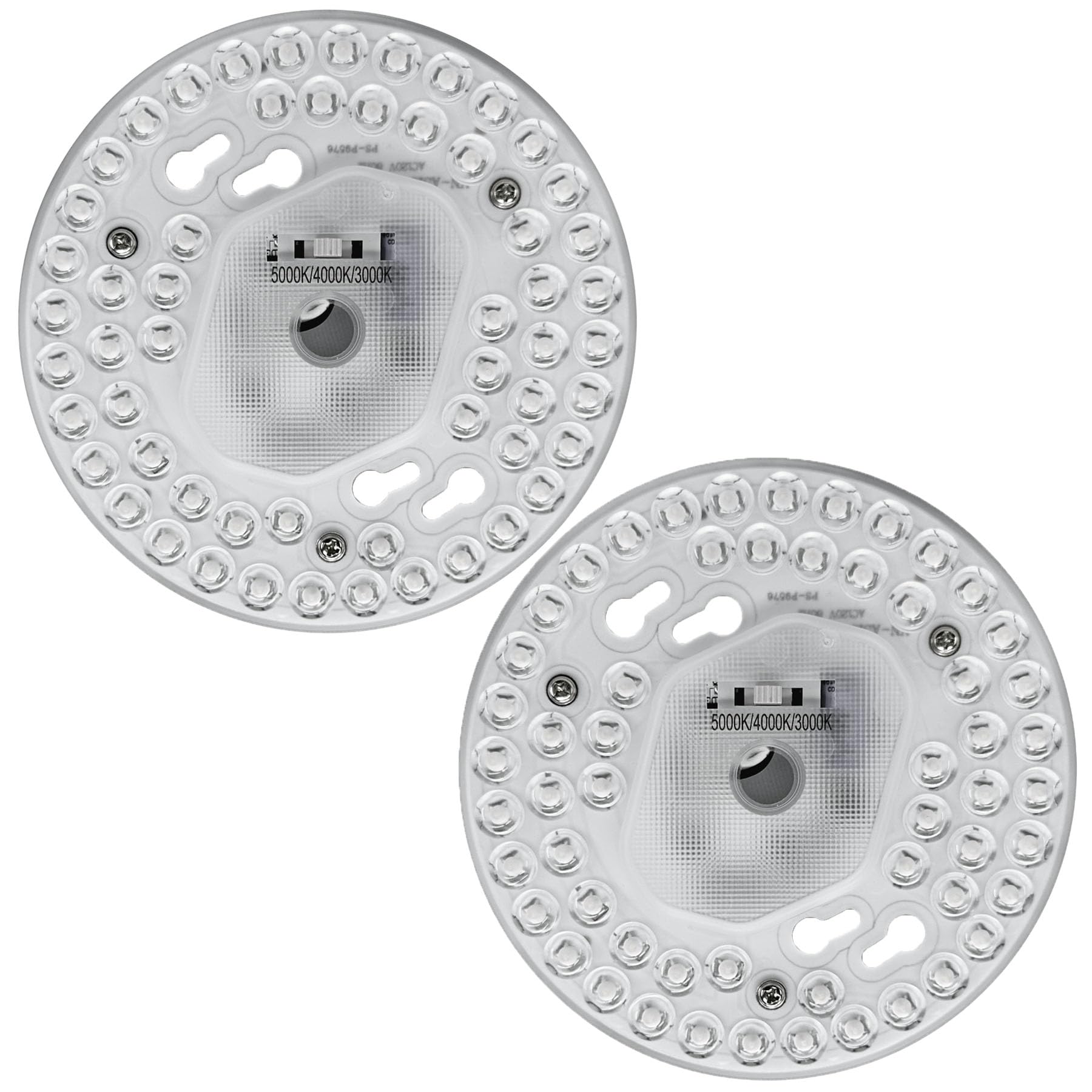 Ansen 2 Pack Ceiling Fan Light Replacement Panel PCB, 5in 18W LED ...