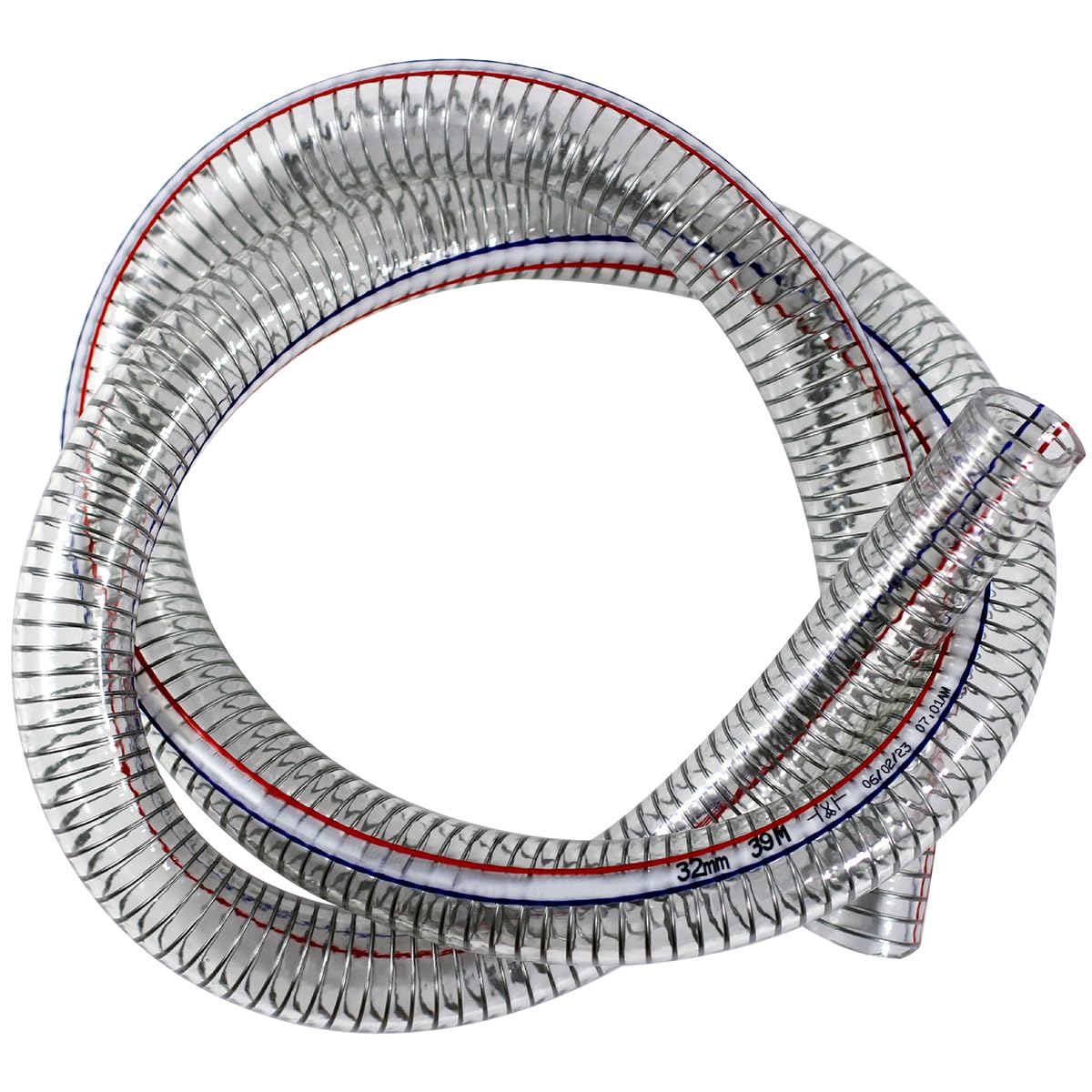 Amazon.com: JoyTube 1"ID x 1-1/4"OD Steel Wire Suction Vinyl PVC ...