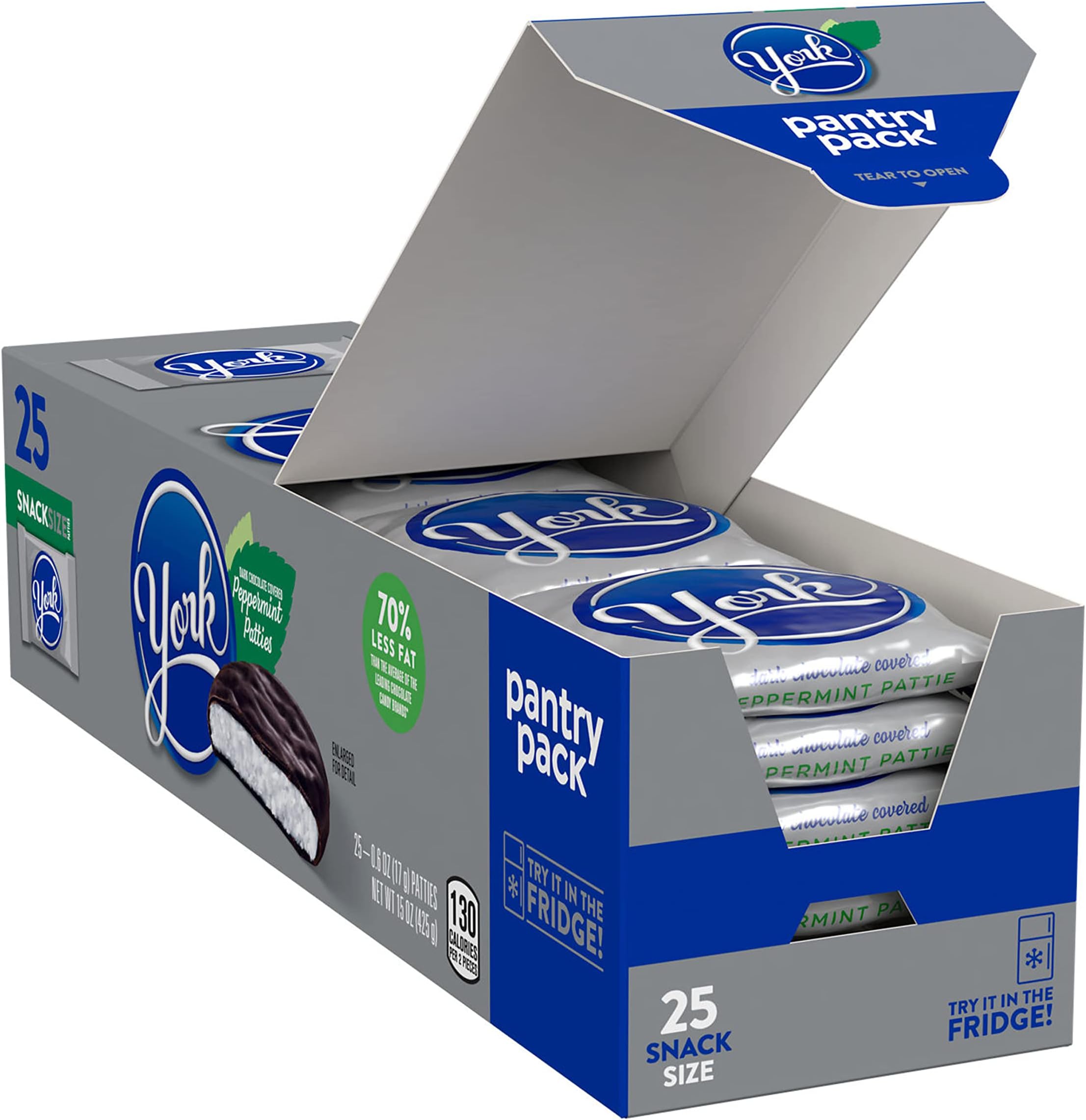 Amazon.com : Nestle After Eight Mint Chocolate Thins 30 Mints - 300g/10 ...