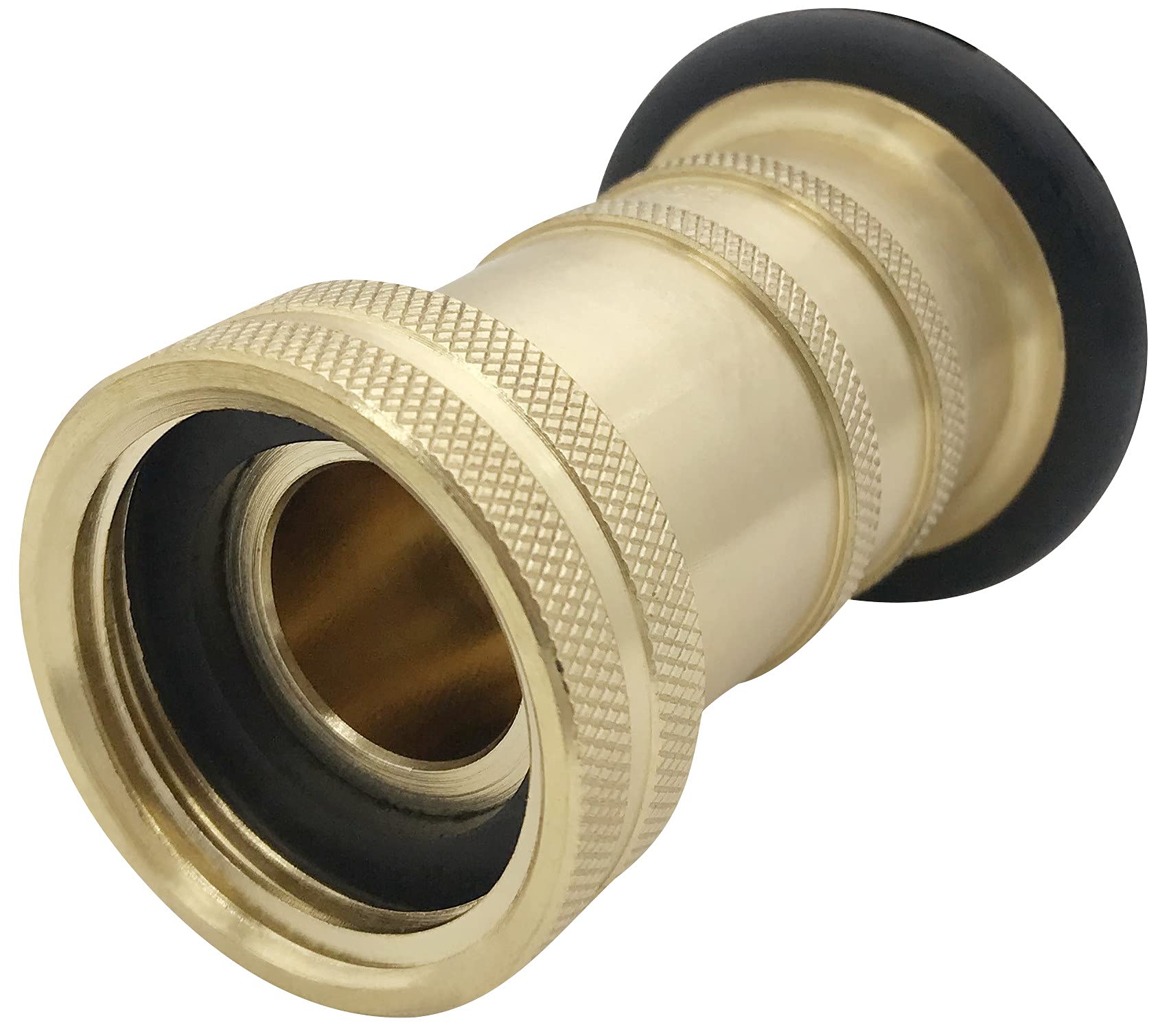 Snapklik.com : 1-1/2" NH/NST Fire Hose Nozzle Brass Fire Equipment ...