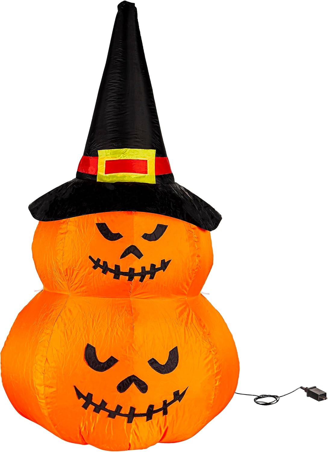 Amazon.com: Stacked Jack-O-Lanterns Halloween Inflatable : Patio, Lawn ...