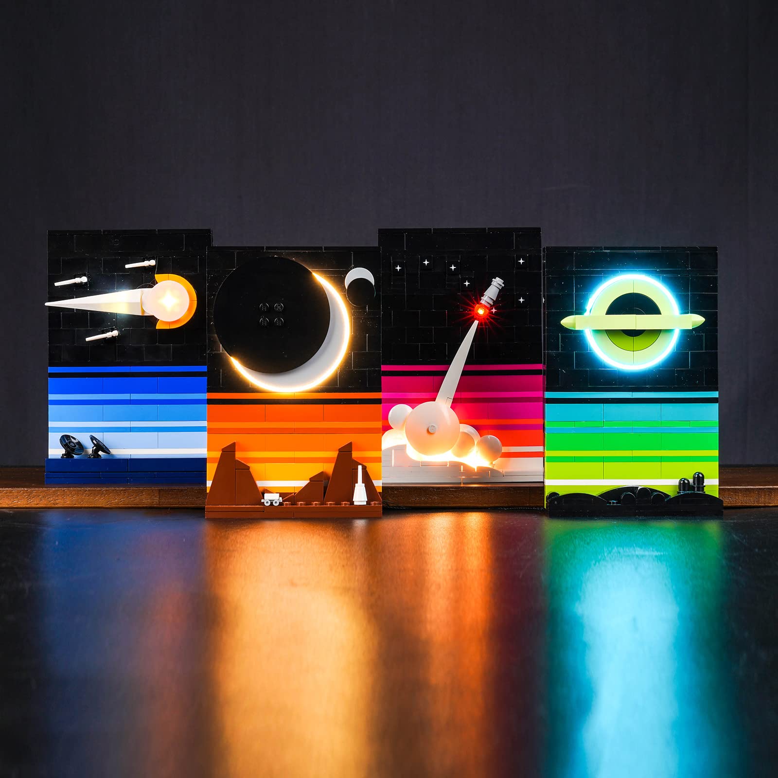 Upgraded Light Kit for Lego Tales of The Space Age, Compatible with ...