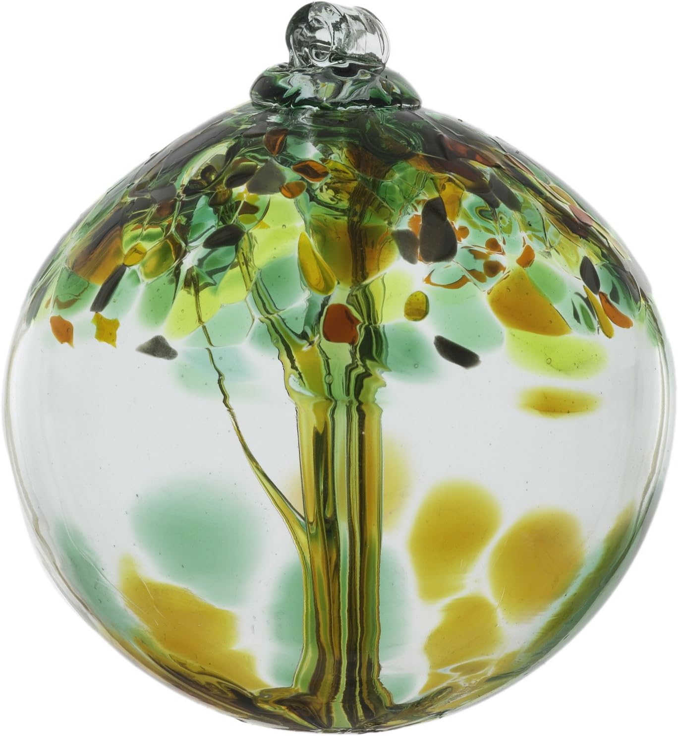 Amazon.com : Kitras Art Glass 6-Inch Tree of Enchantment, Prosperity ...