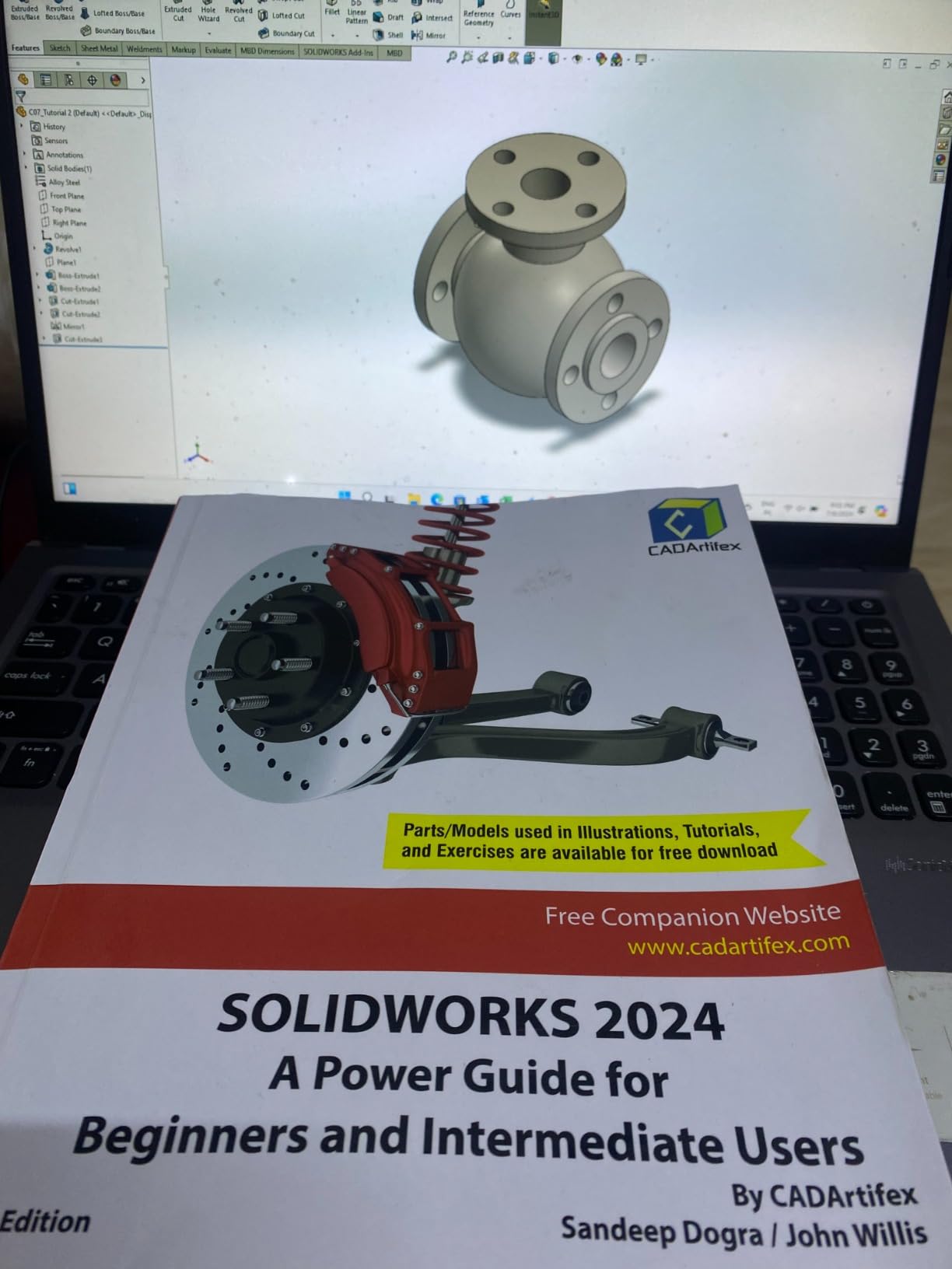 Buy Solidworks 2024: A Power Guide for Beginners and Intermediate Users ...