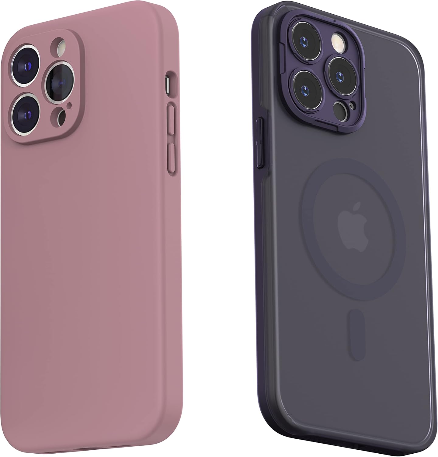 Amazon.com: SURPHY Designed for iPhone 14 Pro Max Case (Lilac Purple ...