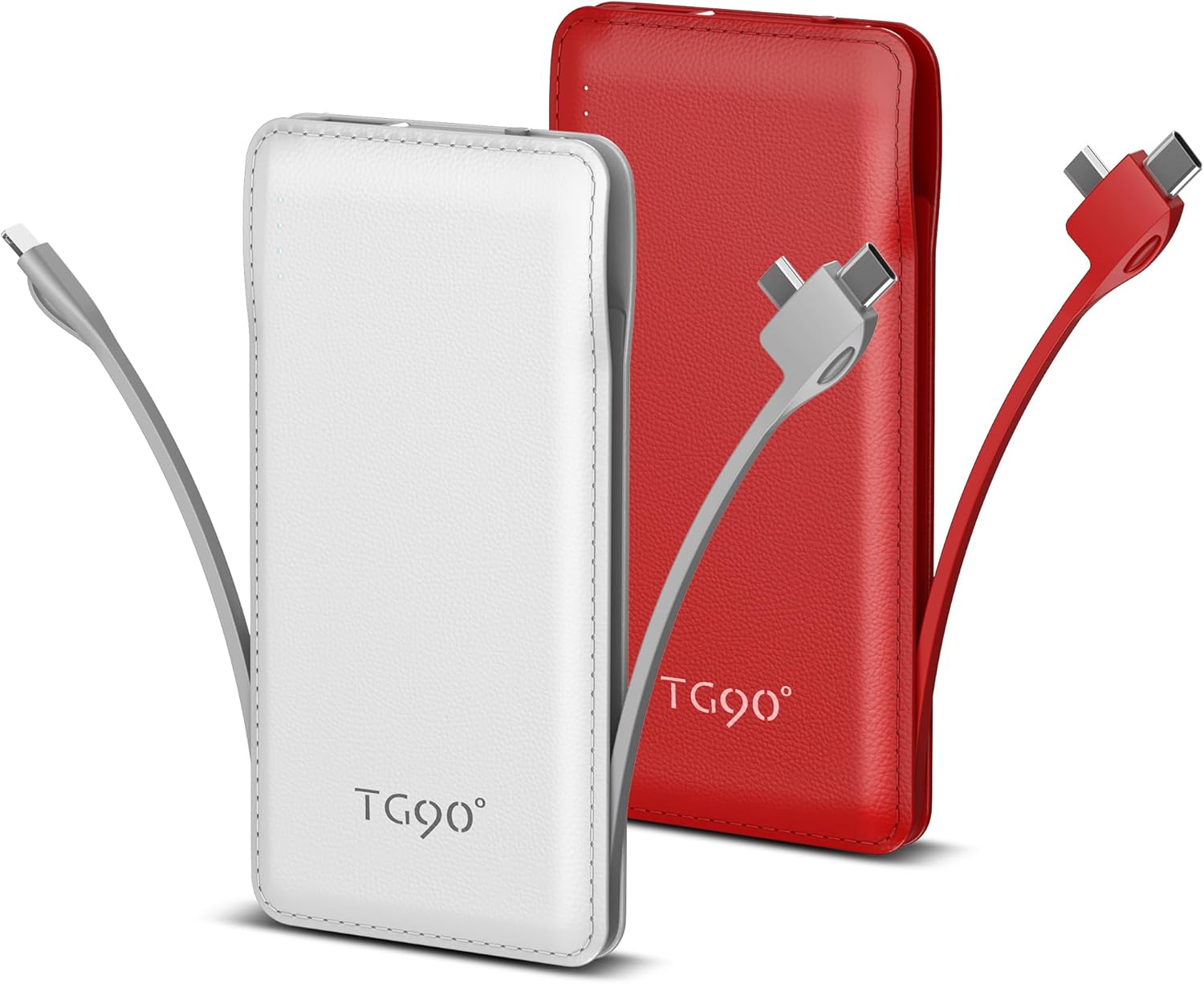 Amazon.com: TG90° 2 Pack Portable Charger 10000mah Cell Phone Battery ...