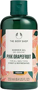 The Body Shop Pink Grapefruit Shower Gel (1x 250ml), Zingy Womens Shower Gel, Refreshing Citrus ...